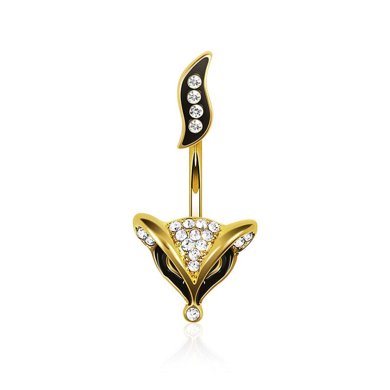 Fox Belly Button Piercing - PiercingArt